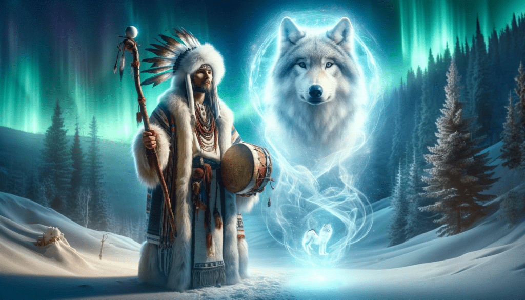 Le chaman et le loup, un conte inspirant à découvrir - Ptite Plume